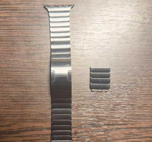 Apple Stainless Steel Link Bracelet Black