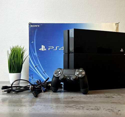 Sony PlayStation 4 FAT, 500 ГБ, Прошитая