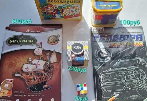 Развивающие наборы, игры, паззлы, головоломки