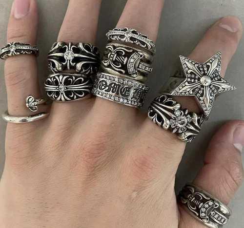 Chrome hearts кольцо