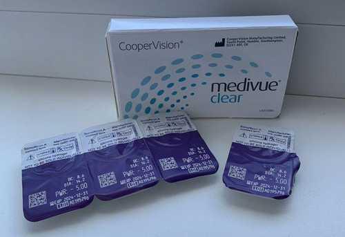 Контактные линзы medivue clear