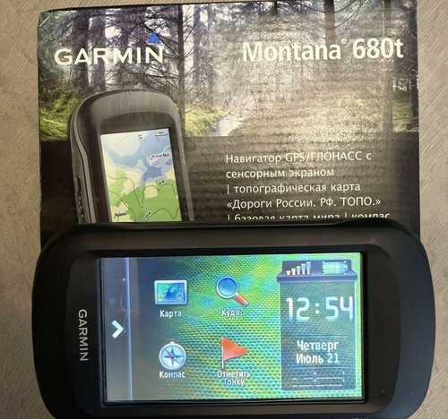 Навигатор Garmin montana 680 T