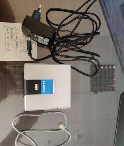 Адаптер VoIP Linksys/Cisco pap2t