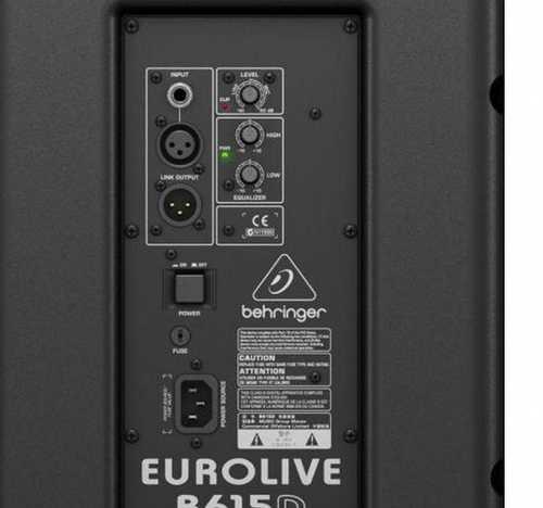 Behringer B615D-EU Акустика Колонка Звук