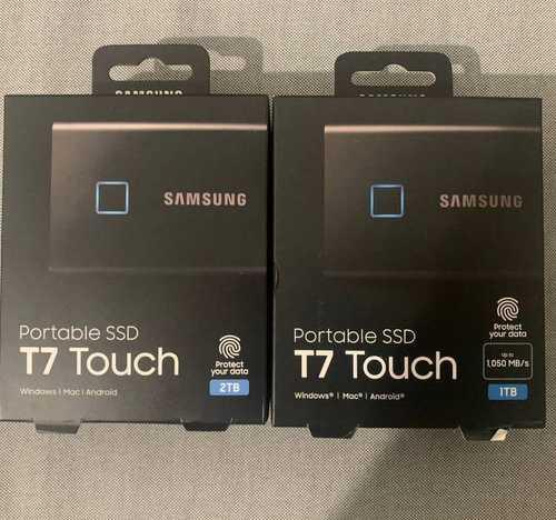 Внешний SSD накопитель 2Tb Samsung T7 Touch