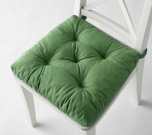 Подушка на стул, зеленый IKEA Икеа новая
