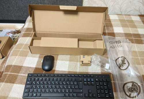 Беспроводная клавиатура и мышь Dell km636