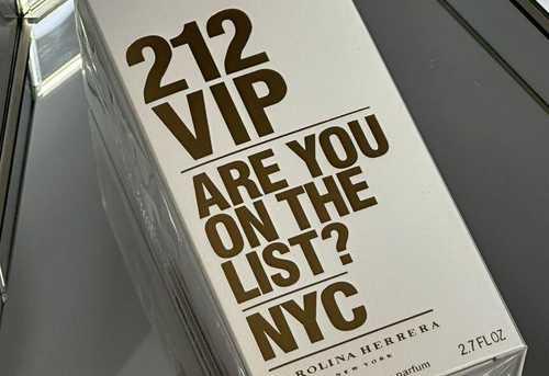 Сarolina Herrera 212 VIP Are you on the list Nyc