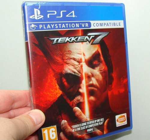 Tekken 7 PS4 RUS Диск Новый