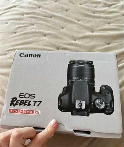 Фотоаппарат canon eos rebel t7