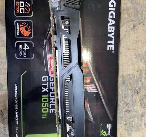 Видеокарта gigabyte geforce gtx 1050 ti 4gb