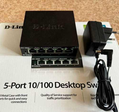 Коммутатор D-Link DES-1005D