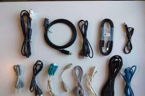 Компьютерные кабели, шлейфы, детали для корпуса