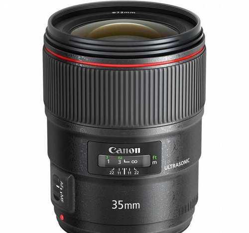 Объектив Canon EF 35mm f/1.4L II USM (Новый,гарант