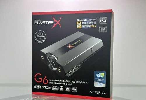 Новые Creative Sound BlasterX G6