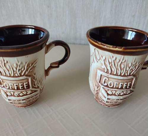 Кофейные чашки 2 шт, керамика