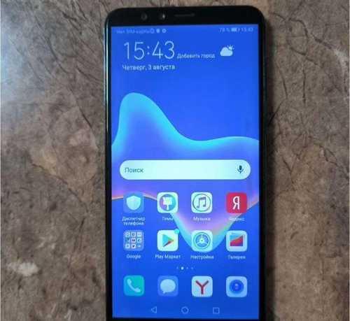 Телефон Huawei Y9 2018