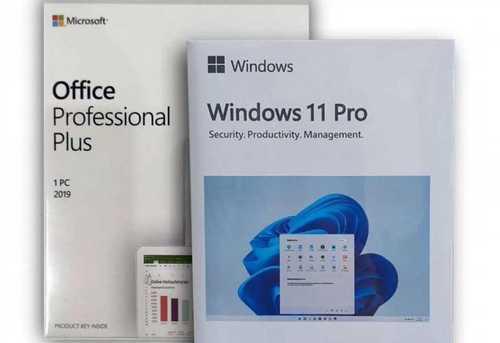 Ключи Офис 2021(2019) Pro, Windows 11 Pro, 10