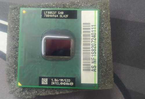 Intel Celeron Processor M 540 (1.86 GHz, 533 MHz)