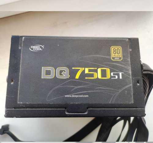 Блок питания dеepсооl DQ 750sт gold 750w