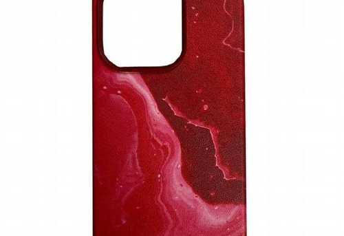 Чехол для iPhone 14 Pro Max Leather Case с MagSafe