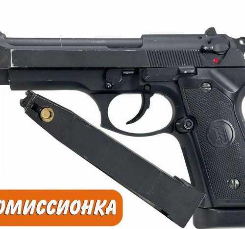 Страйкбольный пистолет Beretta M92 KJW CO2 бу