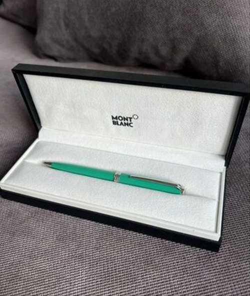 Шариковая ручка PIX montblanc зеленого цвета