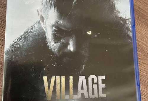 Resident evil village ps4 диск