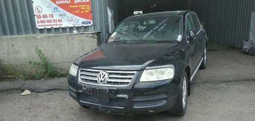В разборе VW Touareg 4,2 AXQ пробег 69600км