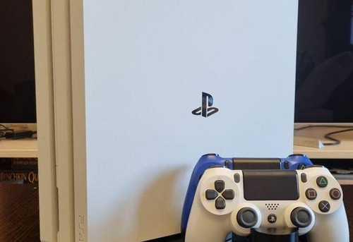 Sony playstation 4 PS4 pro 1tb белая