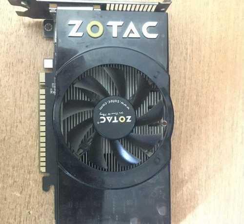 Видеокарта zotac GTS450 1GB 128 BIT DD5