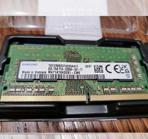 Оперативная память для ноутбука ddr4 8 Гб