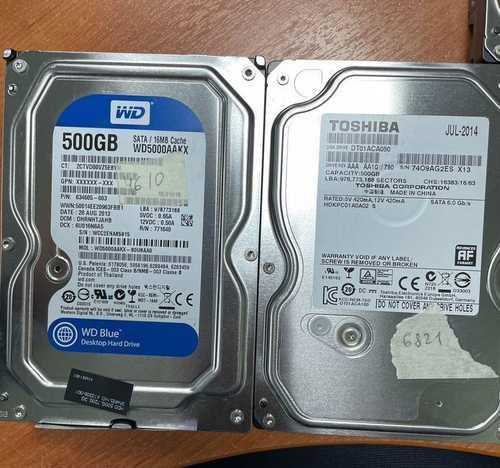 WD 500GB aakx