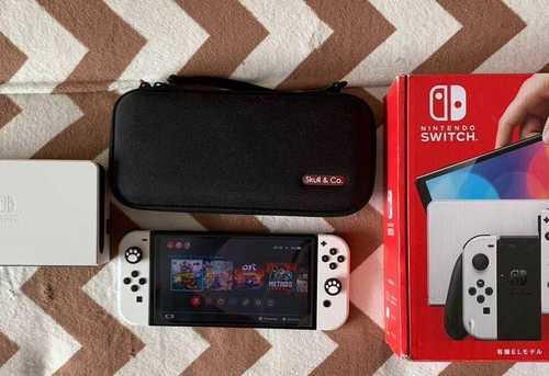 Nintendo Switch oled 64Gb + 256Gb (прошитая)