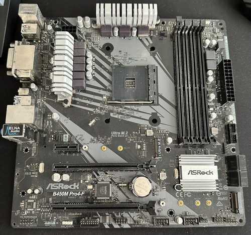 Материнская плата asrock b550m pro4