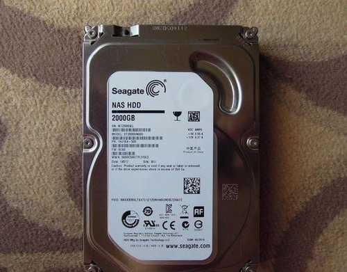 Seagate NAS HDD \ 2TB \ 3.5" \ 64MB Cache
