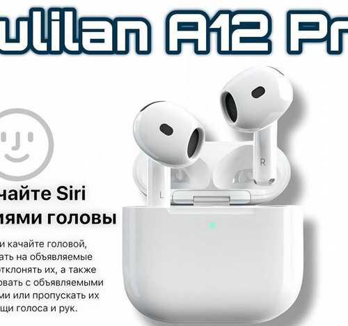 Наушники AirPods 4 ANC Hulilan A12 Pro с Гороскопо