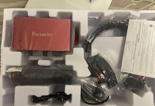 Портастудия focusrite Scarlett Solo Studio