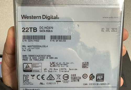 Жесткий диск WD UltraStar 22tb