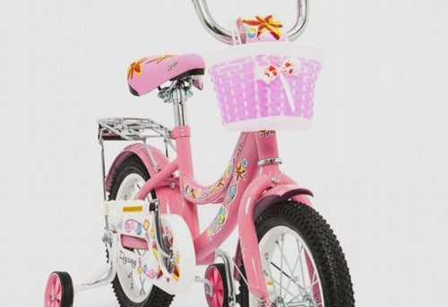 Велосипед детский 16" zigzag foris розовый