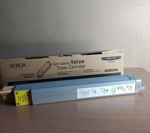 Картридж xerox Phaser 7400 желт 106R01079 однопрох