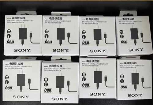 Оригинальное зарядное устройство Sony Type-C