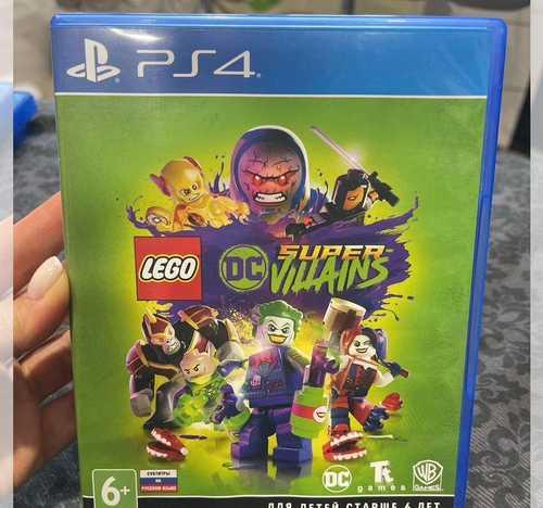 Диск игра Lego dc super villains ps4