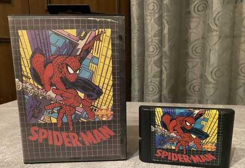 Spider-Man Sega картридж стародел биг бокс