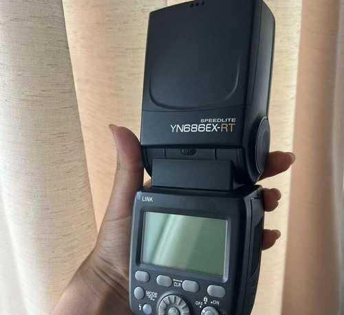Вспышка yongnuo 686 ex-rt для Canon