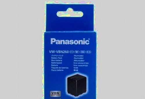 Аккумулятор Panasonic VW-VBN260 новый