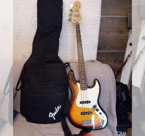 Бас гитара Fender jazz bass Mexico