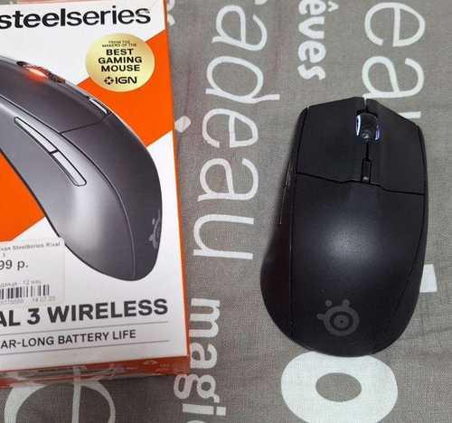 Беспроводная мышь Steelseries Rival 3 Wireless