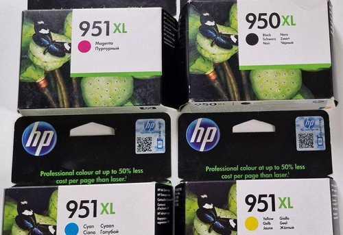 Картриджи 951/950 XL для HP officejet 8600