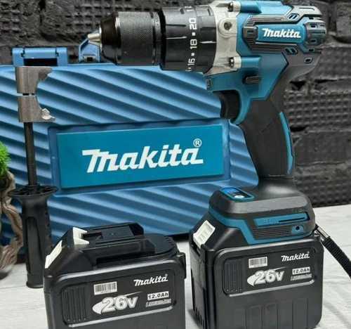 Шуруповерт для ледобура Makita 26v 12 Mah